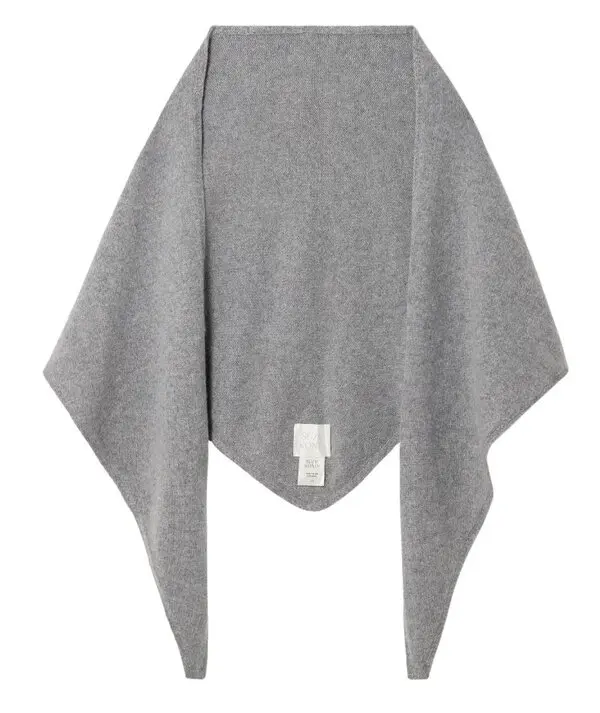 Suzie Kondi Lovey Cashmere Scarf - Gray