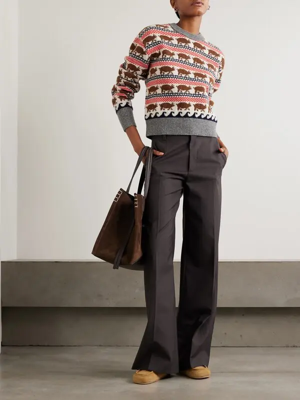 JW Anderson Intarsia Wool Sweater