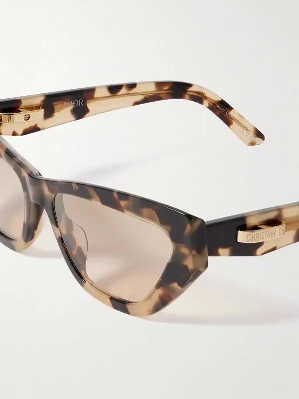 Dior Cdior B6i Cat-eye Tortoiseshell Sunglasses