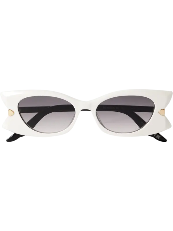 Dior Diorbutterfly S2i Cat-eye Sunglasses - White