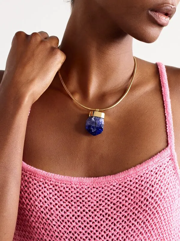 Jia Jia Jumbo Tanzanite Pendant Necklace