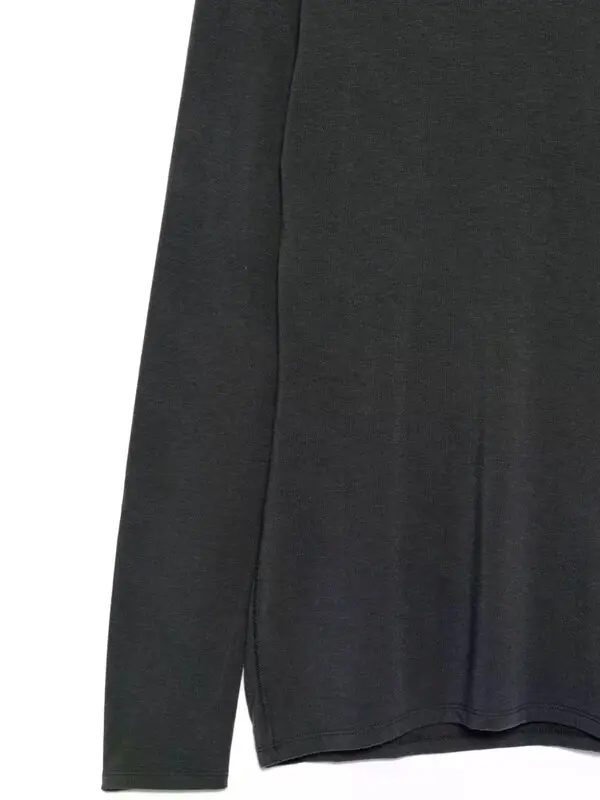 AMOMENTO Roll-neck Long-sleeve Top