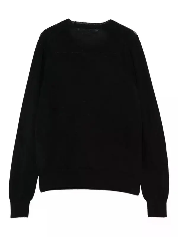 Comme Des Garçons Ruffled Sweater