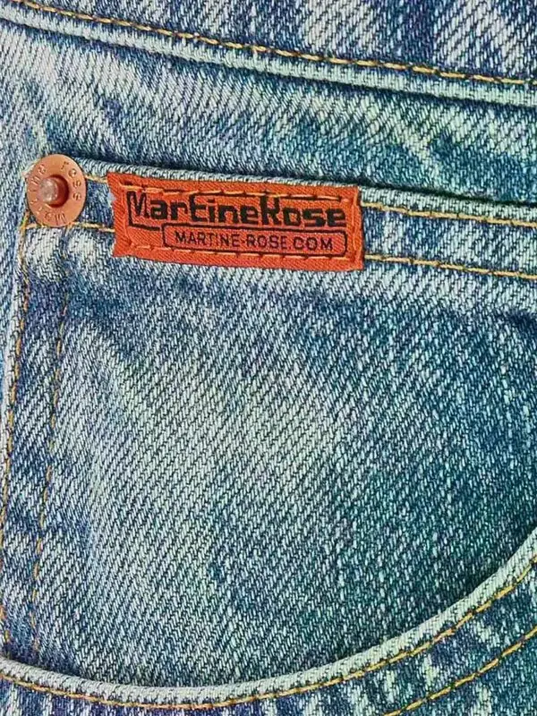 Martine Rose Patchwork Chain Jeans