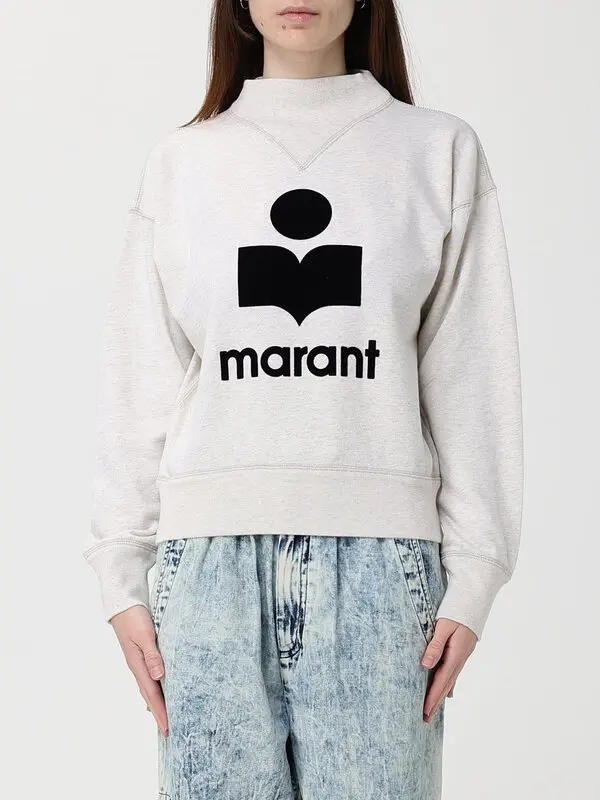 Isabel Marant Étoile Logo Sweatshirt - Beige