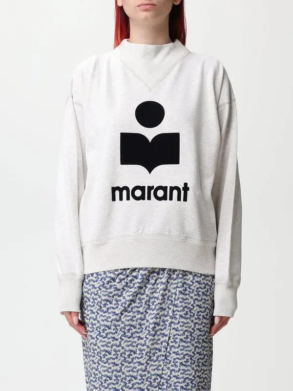 Isabel Marant Étoile Logo Sweatshirt - White