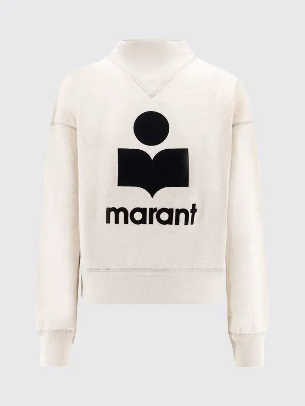 Isabel Marant Étoile Logo Sweatshirt - Ecru
