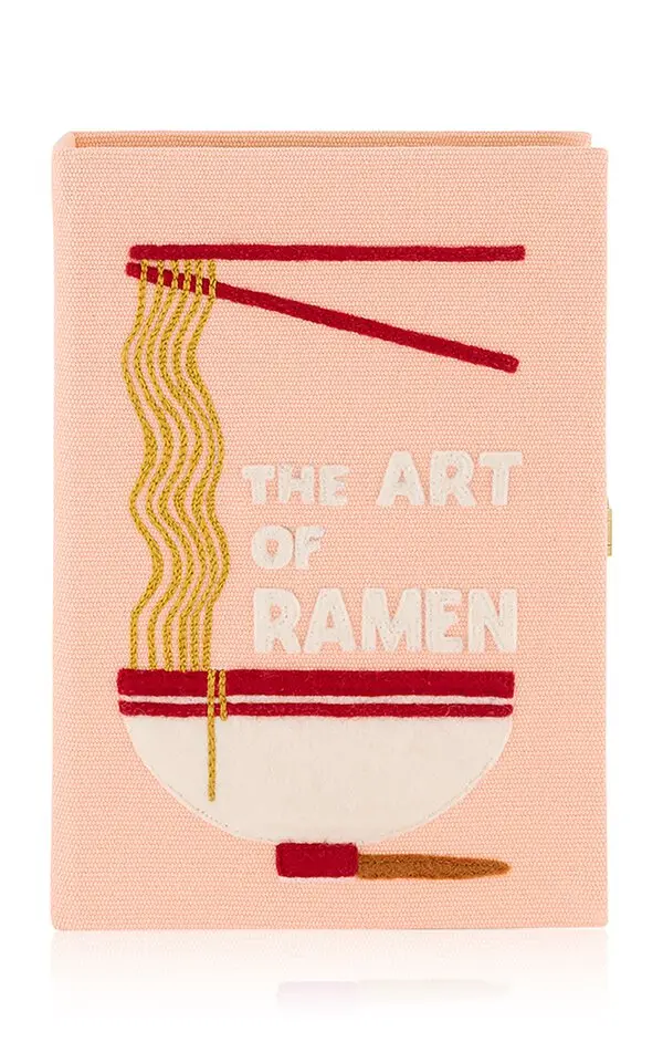 OLYMPIA LE-TAN The Art Of Ramen Book Clutch - Pink