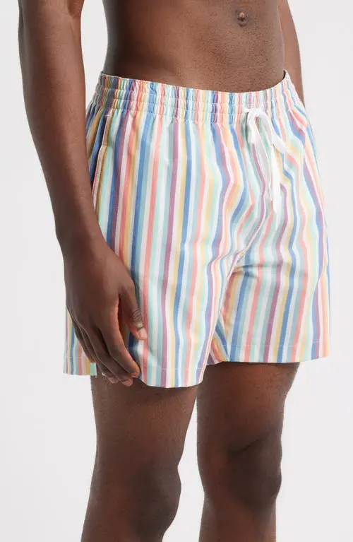 CHUBBIES Striped 5.5-inch Swim Trunks