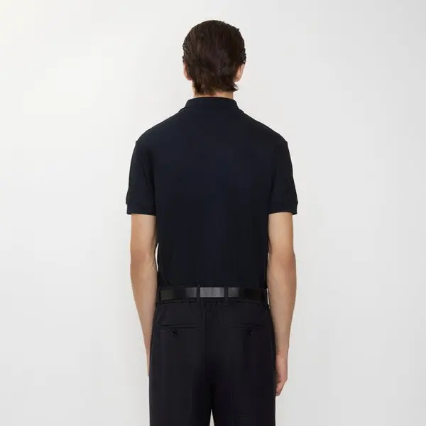 Burberry Metal Knight Cotton Polo Shirt
