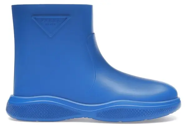 Prada Mellow Rubber Boots - Blue