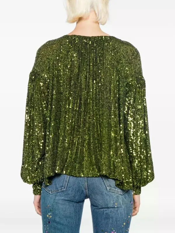 Rabanne Top With Sequin Embellishments