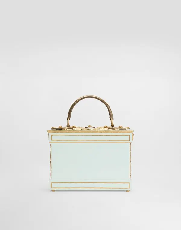 Dolce & Gabbana Dolce Box Handbag With Hand-painted Decorations