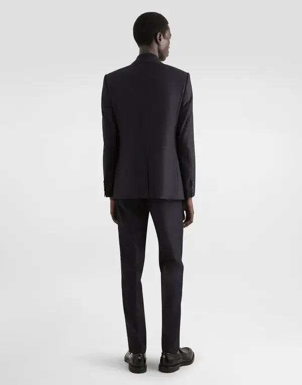 Dolce & Gabbana Single-breasted Suit In Wool And Silk