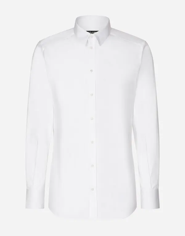 Dolce & Gabbana Martini Cotton Shirt - White