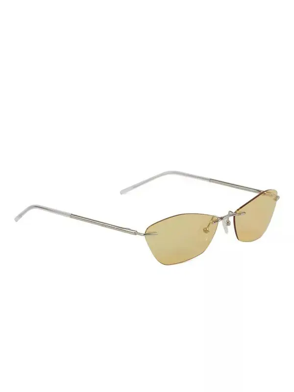 Alexander McQueen T-bar Geometric Sunglasses
