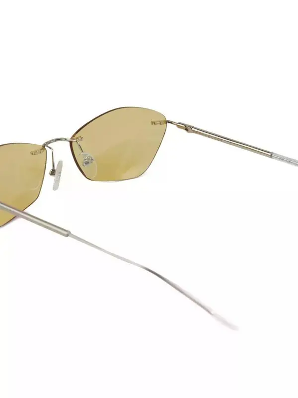 Alexander McQueen T-bar Geometric Sunglasses