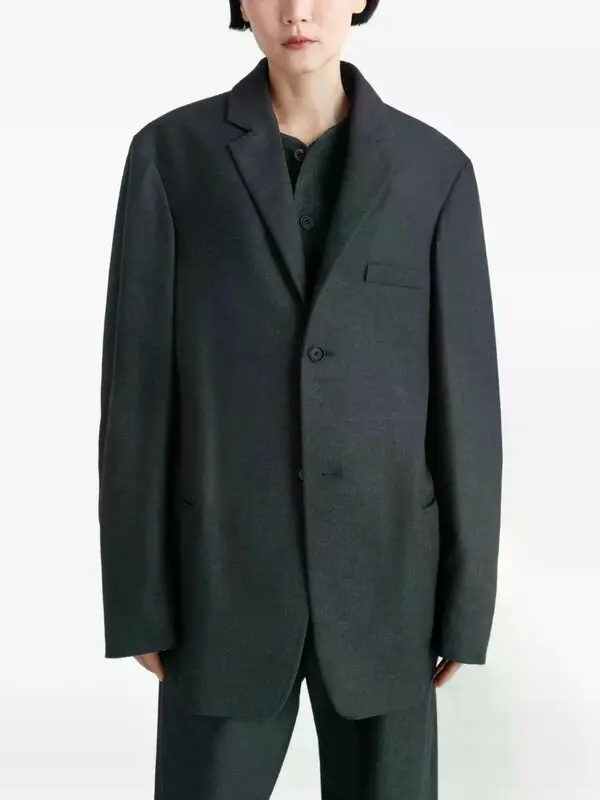LEMAIRE Single-breasted Blazer - Grey