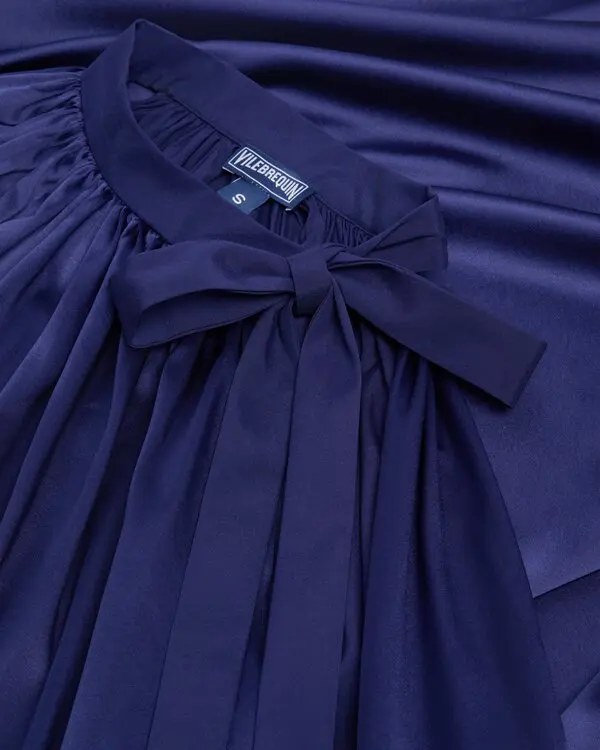 Vilebrequin Long Silk Satin Rafaela Dress