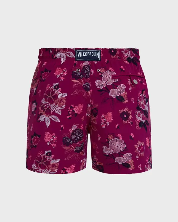 Vilebrequin Embroidered Swim Shorts Limited Edition - Red