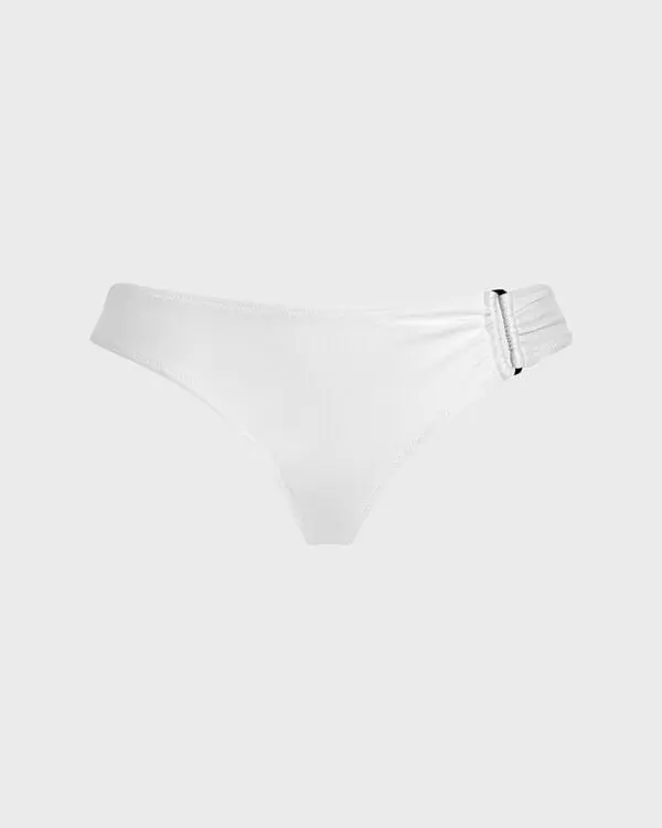 Vilebrequin Mid-rise Bikini Bottom - White