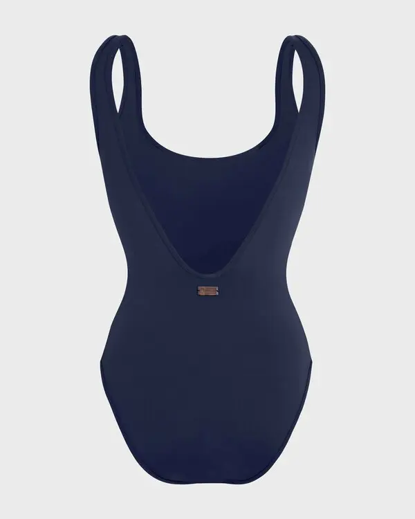 Vilebrequin Embroidered Floral One-piece Swimsuit