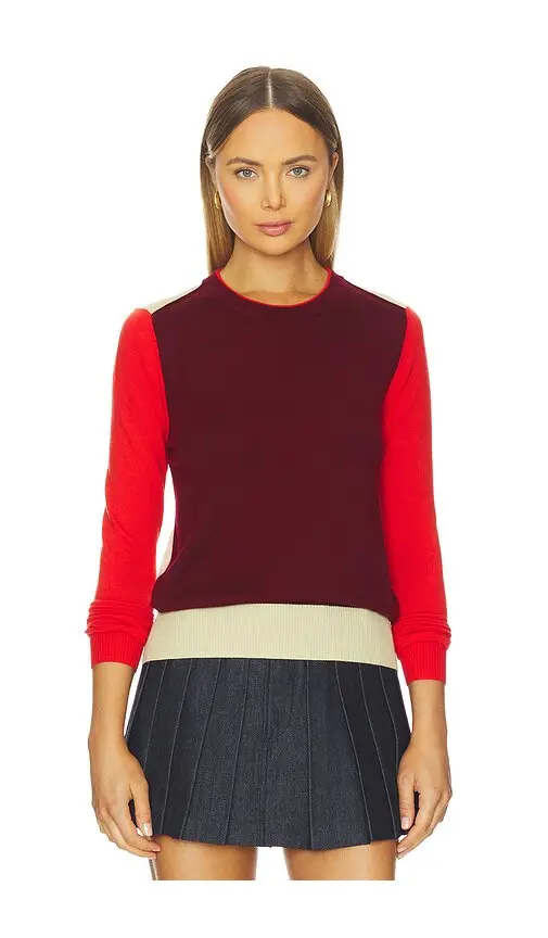 Rag & Bone Colorblock Crewneck Pullover