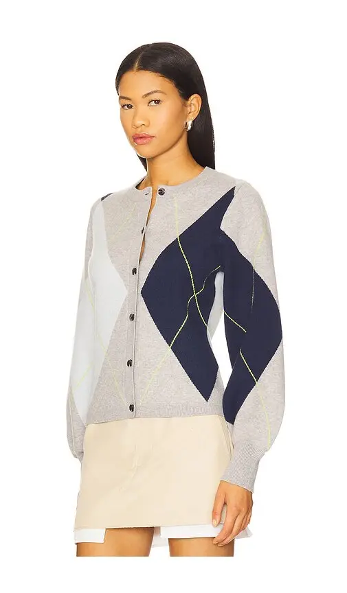 525 America Noelle Argyle Cardigan