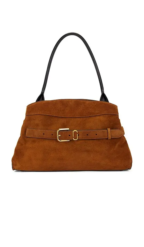 Marc Jacobs The Suede Dakota Satchel Bag - Copper