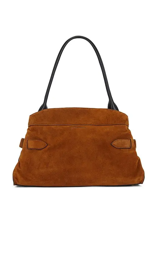 Marc Jacobs The Suede Dakota Satchel Bag - Copper