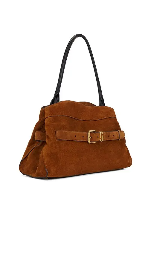 Marc Jacobs The Suede Dakota Satchel Bag - Copper