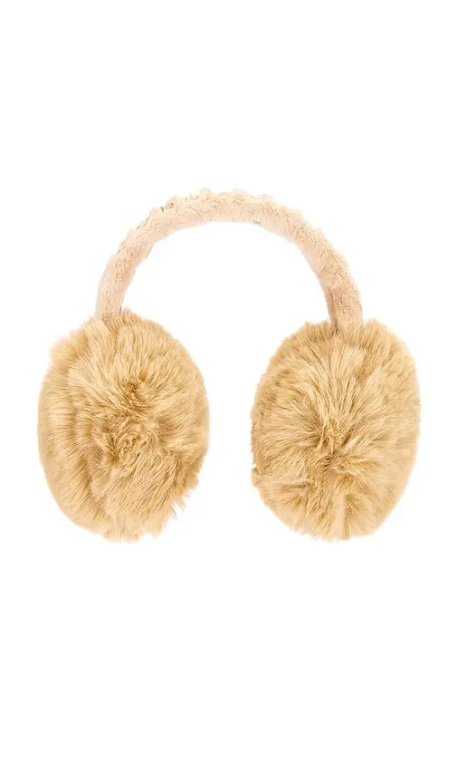 Goldbergh Fluffy Earwarmers - Caramello