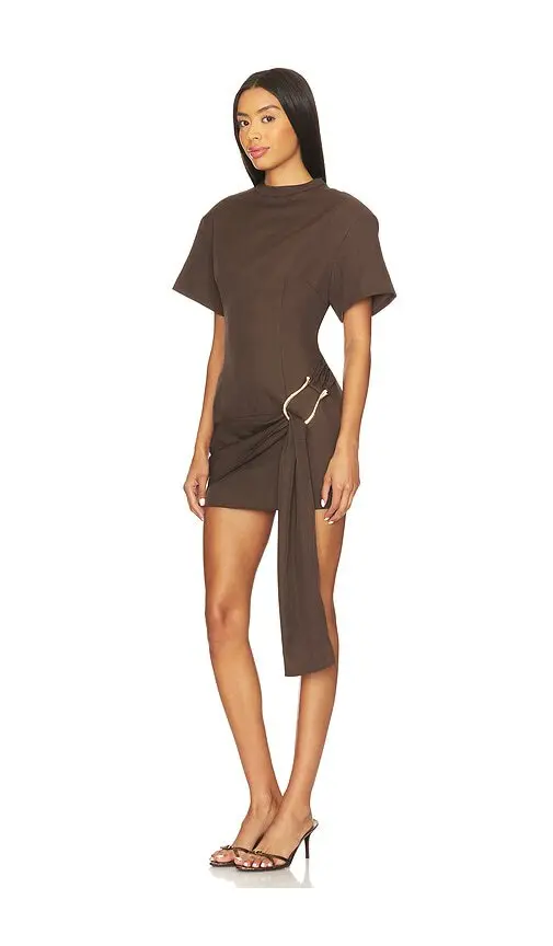 Lioness Martini Mini Dress - Chocolate