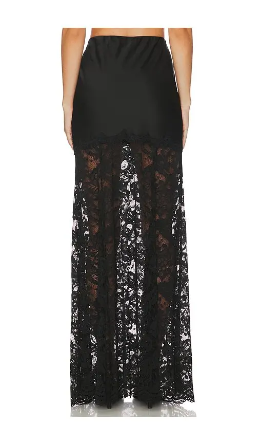 Generation Love Perrine Lace Combo Satin Skirt