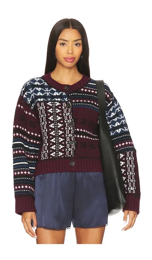 Sea Linea Fair Isle Cardigan - Multi