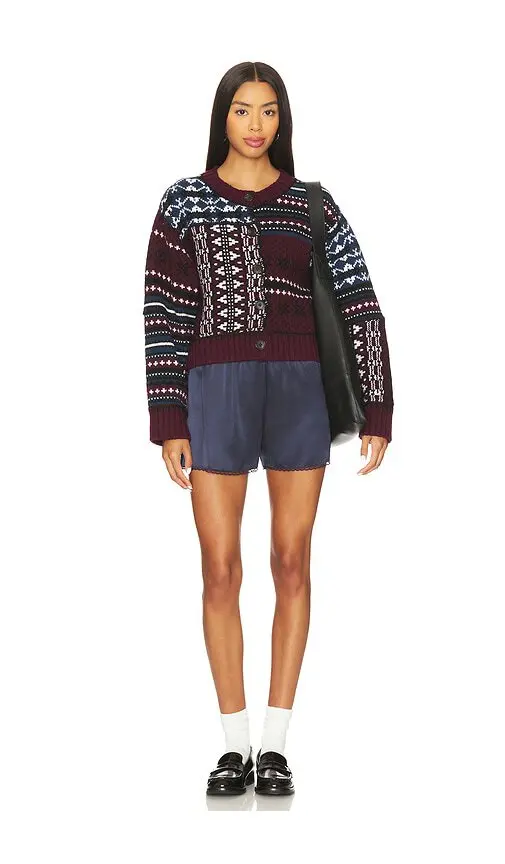 Sea Linea Fair Isle Cardigan - Multi