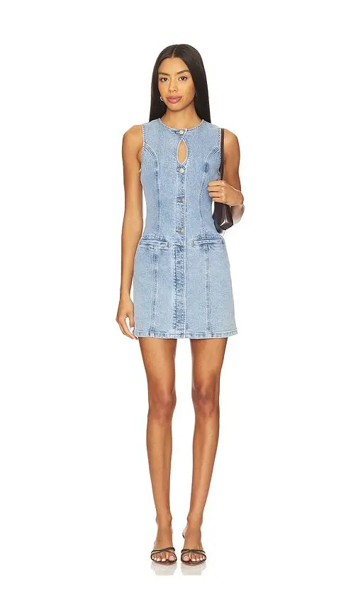 SOVERE / Etch Denim Mini Dress