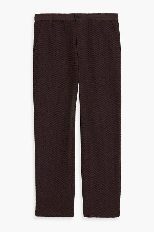 Missoni Tapered Crochet-knit Cotton-blend Pants