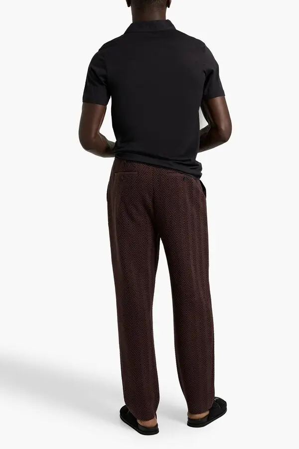 Missoni Tapered Crochet-knit Cotton-blend Pants