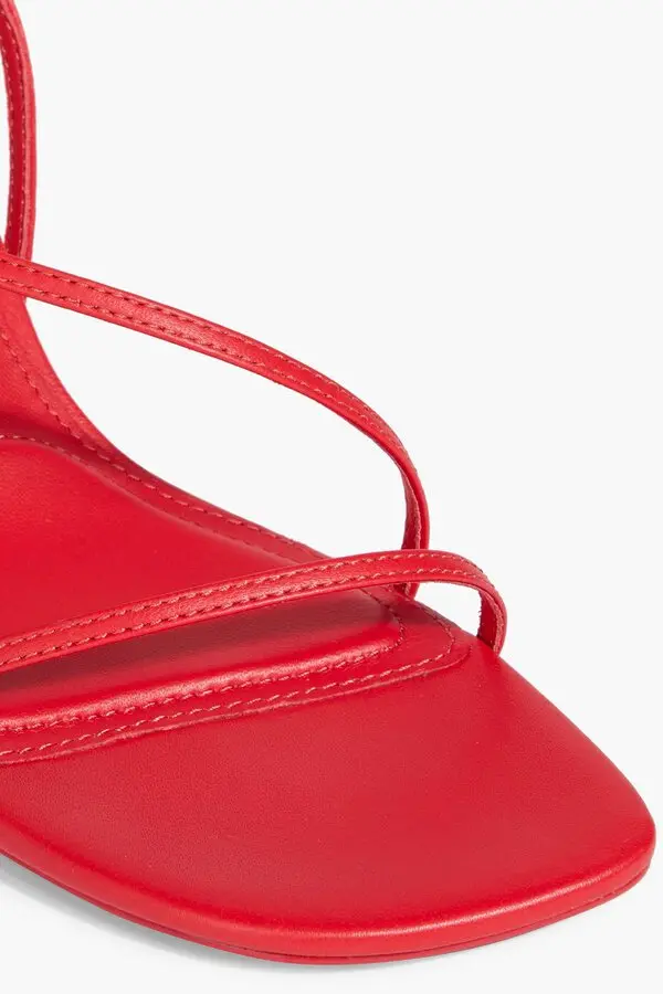Simkhai Shadow Leather Slingback Sandals