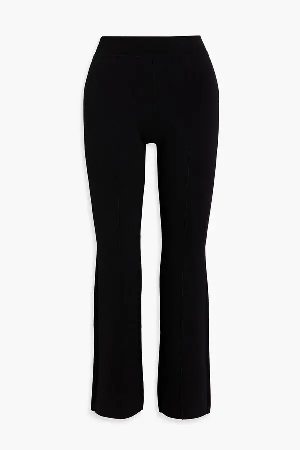 Simkhai Mackenzie Stretch-knit Straight-leg Pants