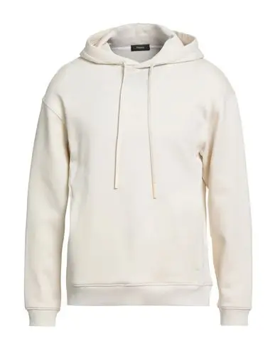 Theory Sweatshirt In Light Cotton, Polyester, And Elastane - Beige