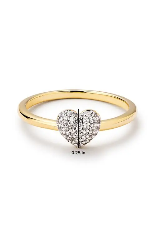 ANA LUISA Ellery Heart Ring