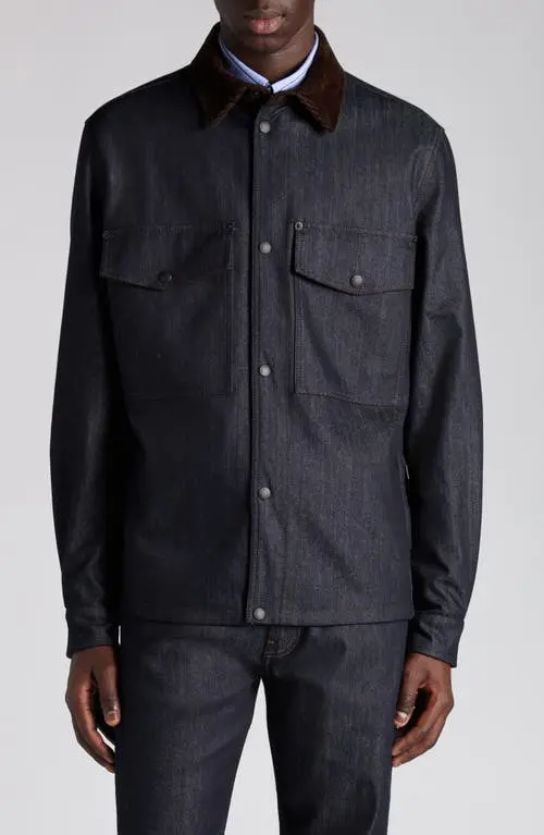 Moncler Denim Shirt Jacket