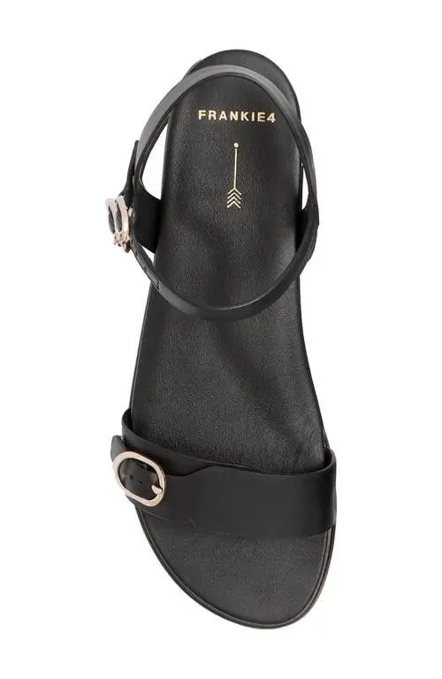 FRANKIE4 Ankle Strap Sandal - Black
