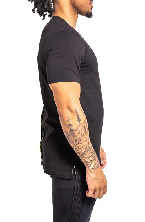 MACEOO Resistanceneon Contemporary Fit T-shirt - Black