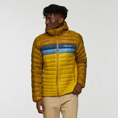 COTOPAXI Fuego Down Hooded Jacket - Bronze/gold