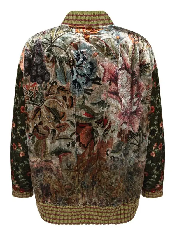 PIERRE-LOUIS MASCIA Floral Jacquard Bomber
