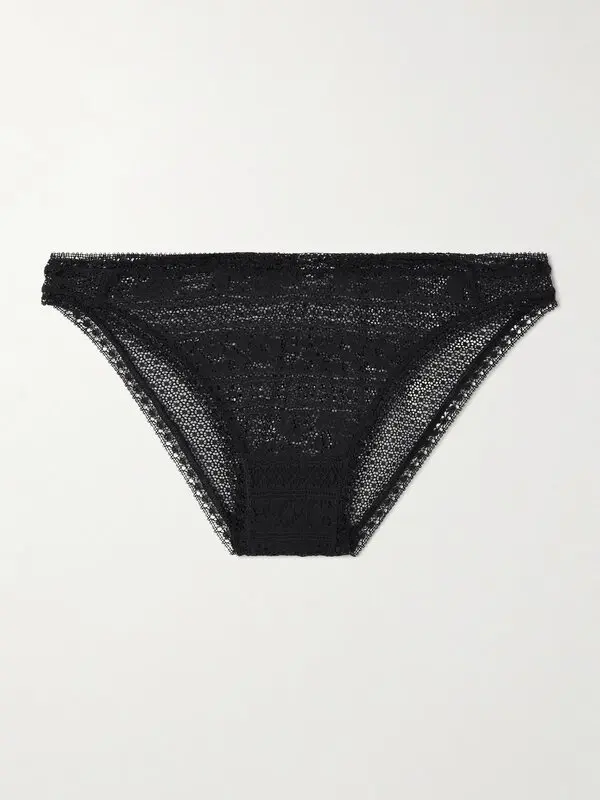ERES Certitude Leavers Lace Briefs - Black