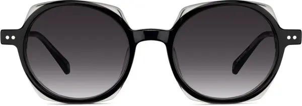 Zenni Geometric Full Rim Sunglasses - Black